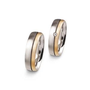 Eheringe Edelstahl: Moderne Designs für eure Trauringe