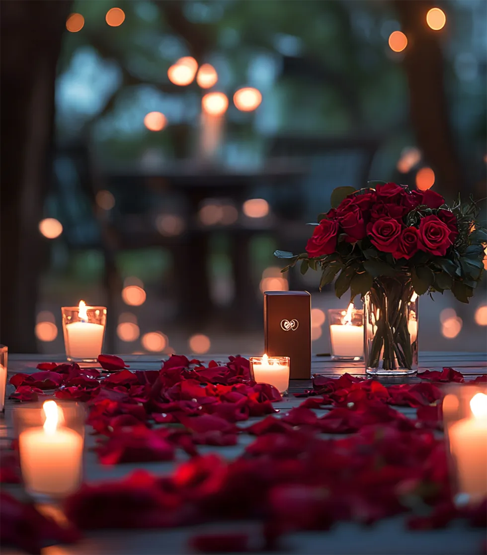 Heiratsantrag Deko: 50 romantische Ideen