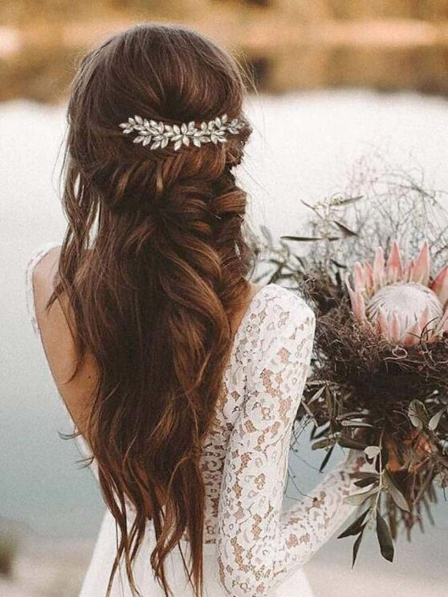 Haarschmuck Hochzeit: 37 Trends für jede Braut