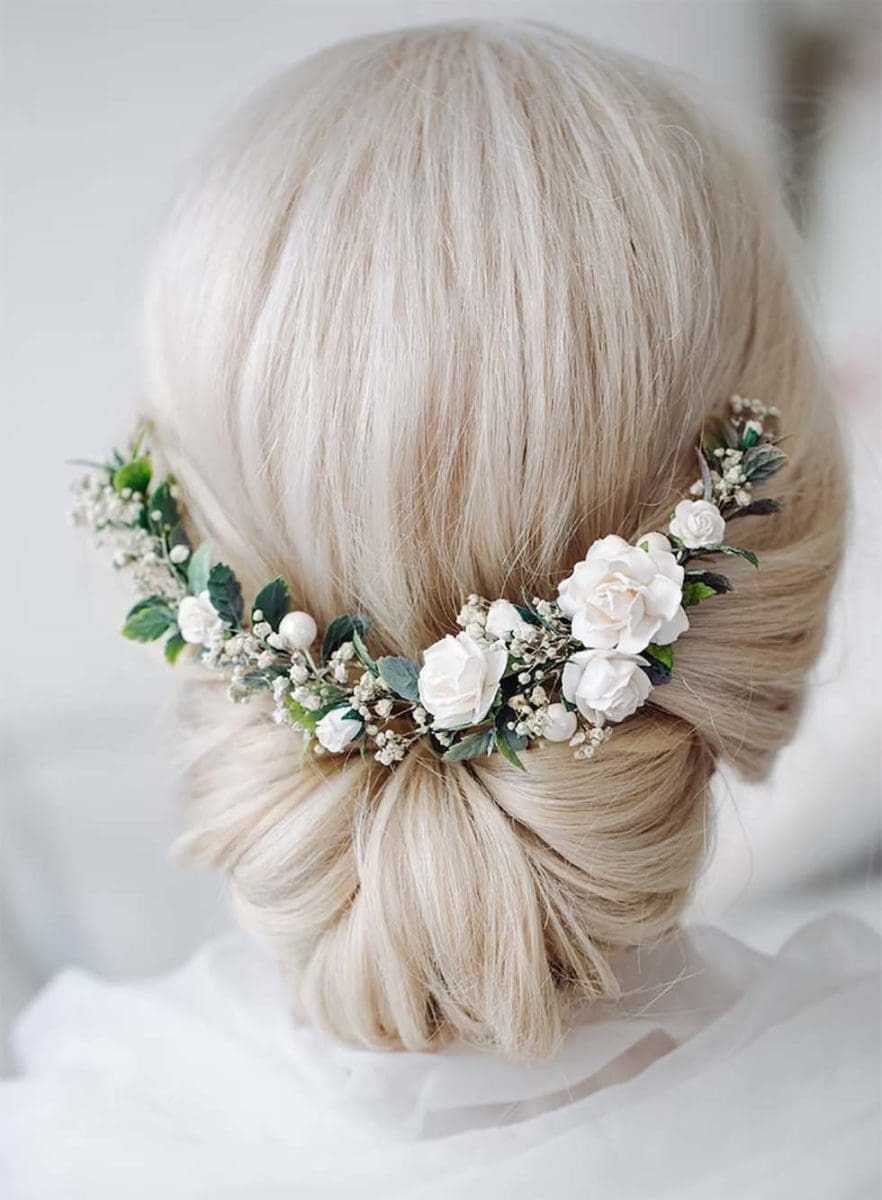 Haarschmuck Blumen: 37 zauberhafte Ideen