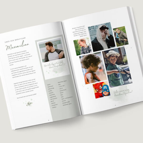 Steckbrief Hochzeitszeitung: Alle Fragen & Text-Ideen